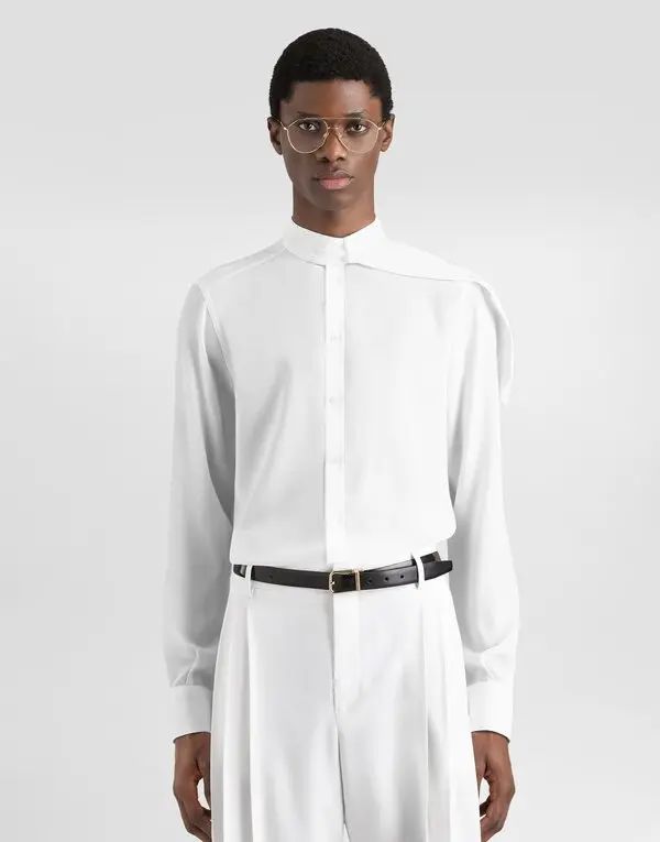 Dolce & Gabbana Crêpe De Chine Martini Shirt