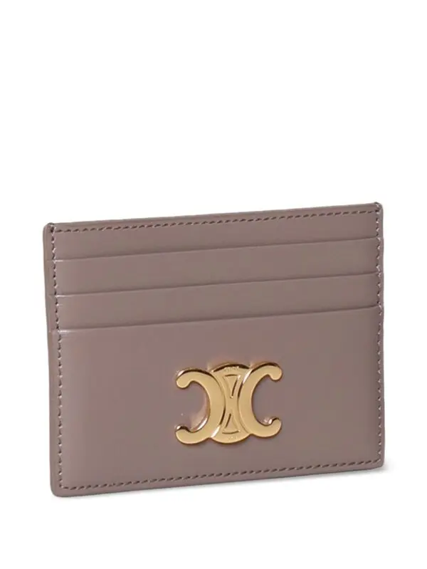 Celine Triomphe Leather Card Case