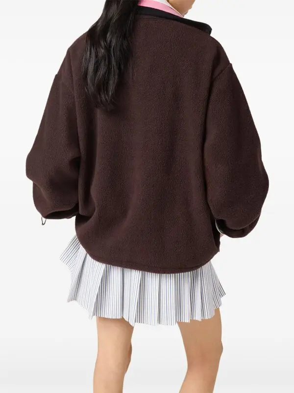 Miu Miu Fleece Blouson Jacket