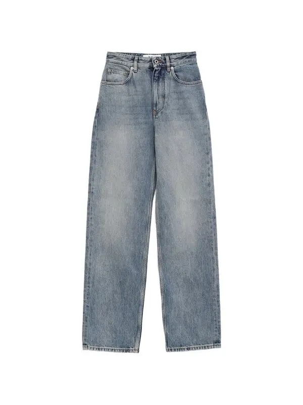 Loewe Anagram Baggy Jeans - Multicolor