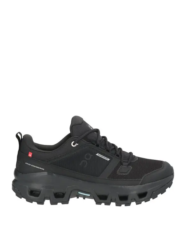 On Cloudrock Low Wp Sneakers Size Textile Fibers, Synthetic Material
