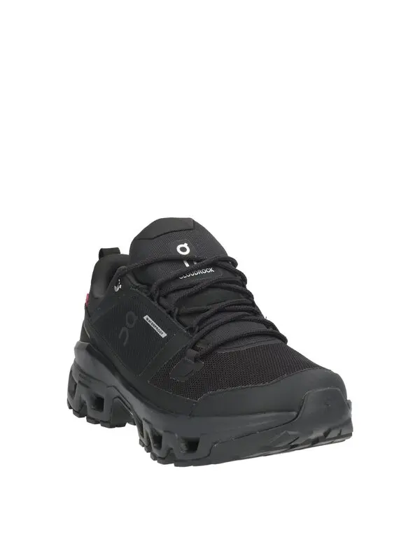 On Cloudrock Low Wp Sneakers Size Textile Fibers, Synthetic Material