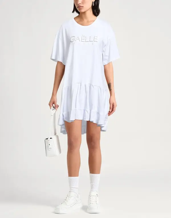 GAELLE PARIS Mini Dress Size Cotton