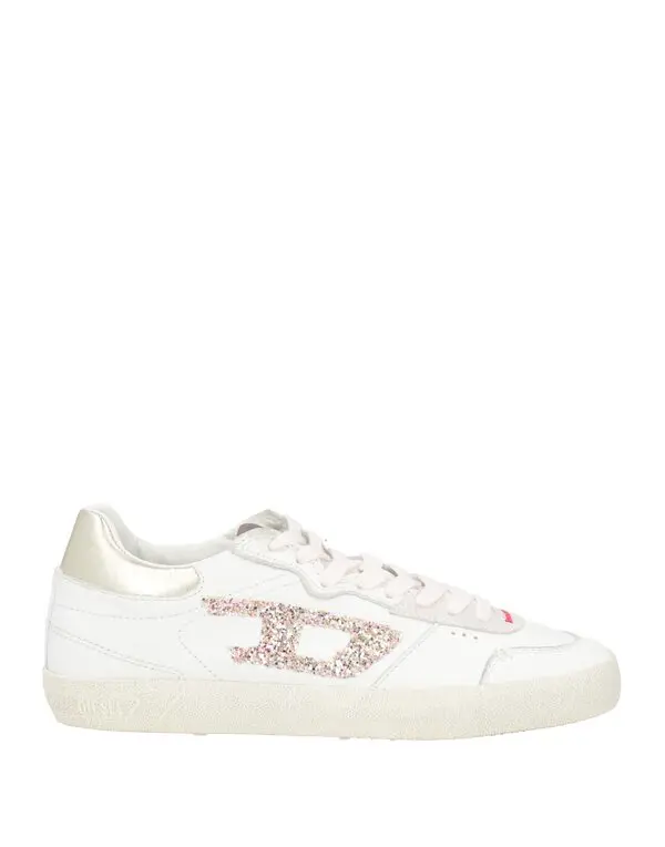 DIESEL® Sneakers Size Leather, Textile Fibers