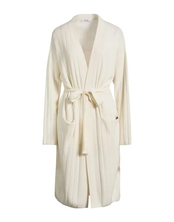 Max Mara Cardigan Ivory Size Cashmere