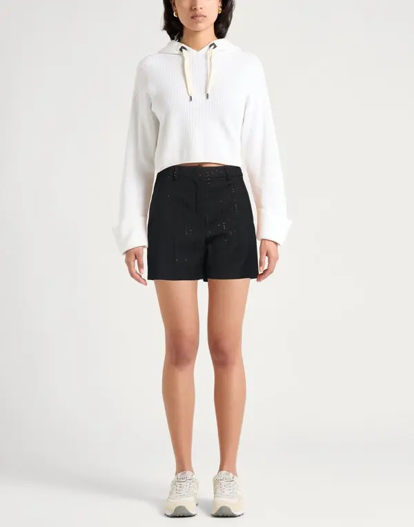 Max Mara Shorts & Bermuda Shorts Size Virgin Wool, Polyamide