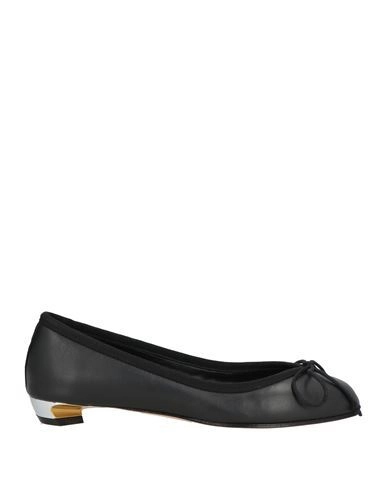 Alexander McQueen Ballet Flats Size Leather - Black