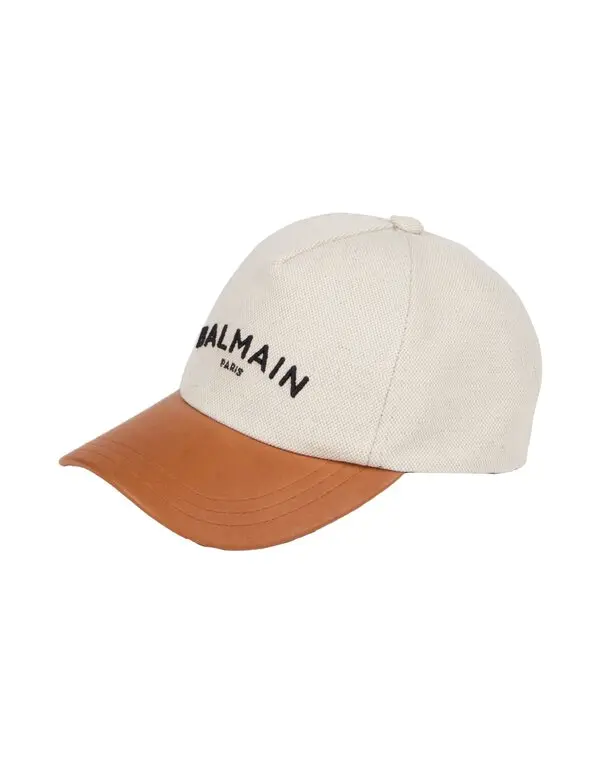 Balmain Hat Size Cotton, Lambskin