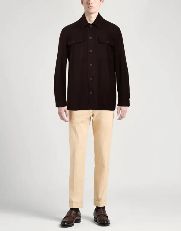 DRUMOHR Jacket Dark Size Cashmere - Brown