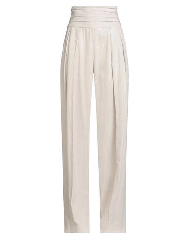 GAELLE PARIS Pants Size Linen, Viscose