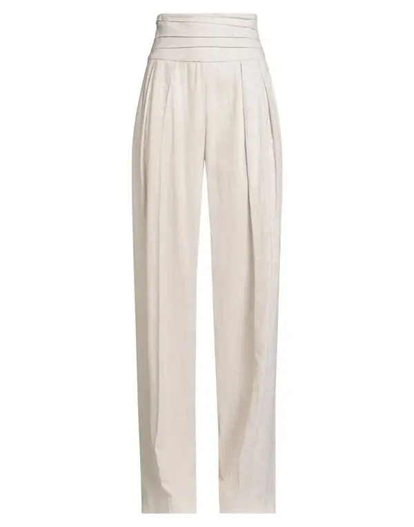 GAELLE PARIS Pants Size Linen, Viscose