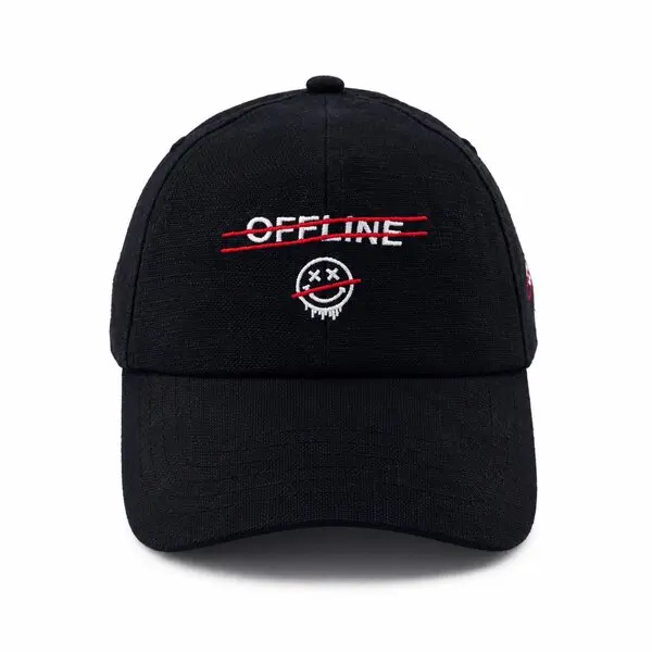 CHIC URBAN Offline Signal Baseball Cap - Black
