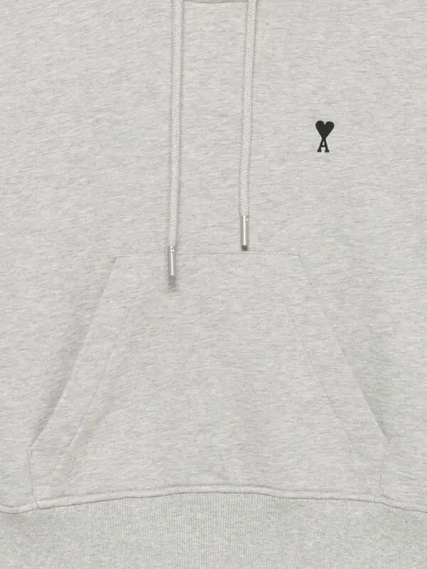 AMI Paris De Coeur Cotton Hoodie - Multicolor