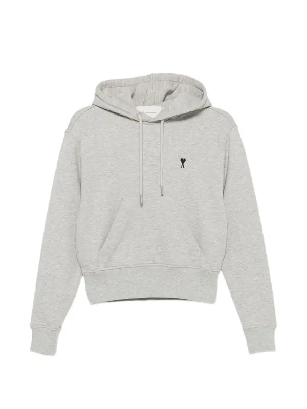 AMI Paris De Coeur Cotton Hoodie - Multicolor