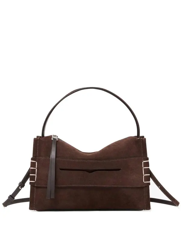 JW Anderson Loafer Leather Shoulder Bag - Multicolor