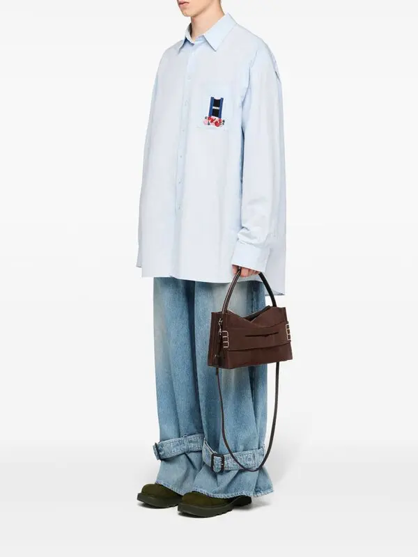 JW Anderson Loafer Leather Shoulder Bag