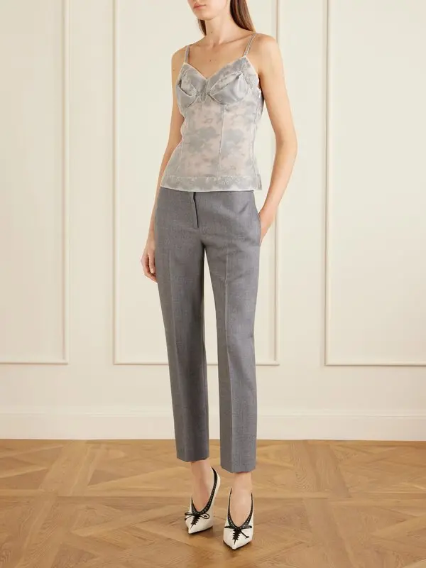 Alexander McQueen Organza Top