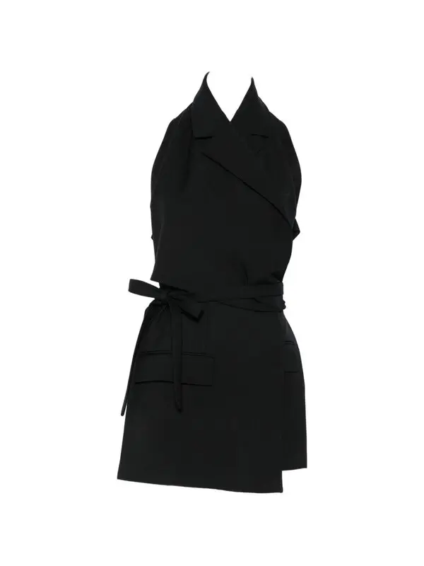 Dries Van Noten Geline Wool Vest - Multicolor