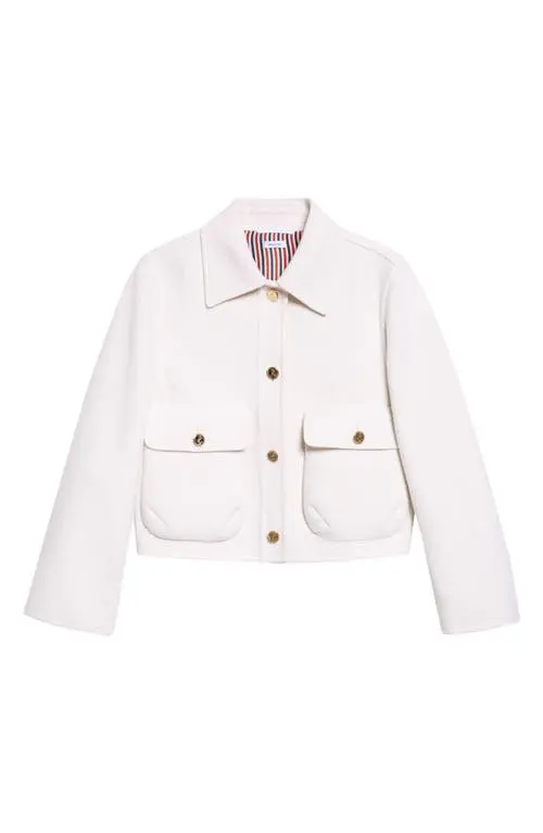 Thom Browne Bell Sleeve Wool & Cashmere Jacket