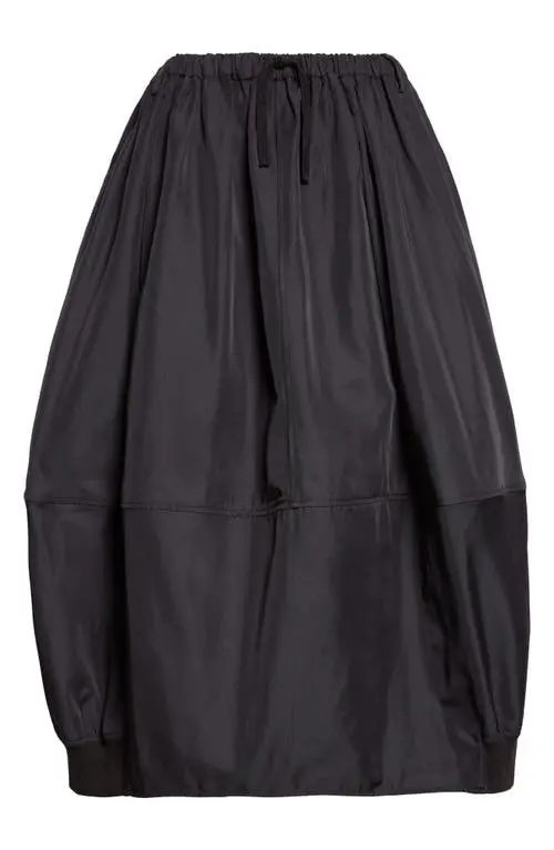 MELITTA BAUMEISTER Maxi Bomber Skirt - Black