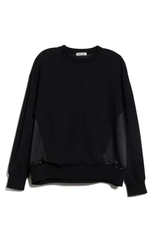 Undercover Paneled Bead Trim Sweatshirt