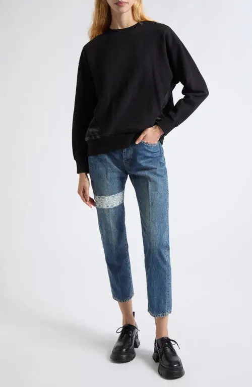 Undercover Paneled Bead Trim Sweatshirt