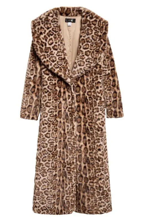 KIM SHUI Ashlyn Oversized Faux Fur Coat