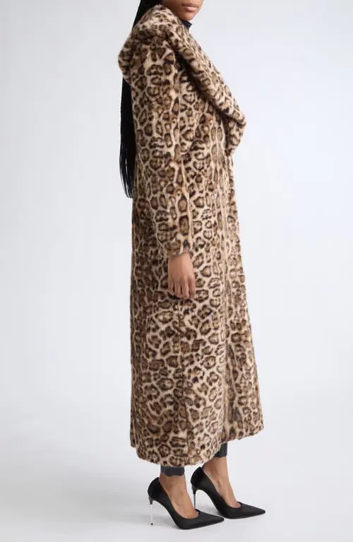 KIM SHUI Ashlyn Oversized Faux Fur Coat