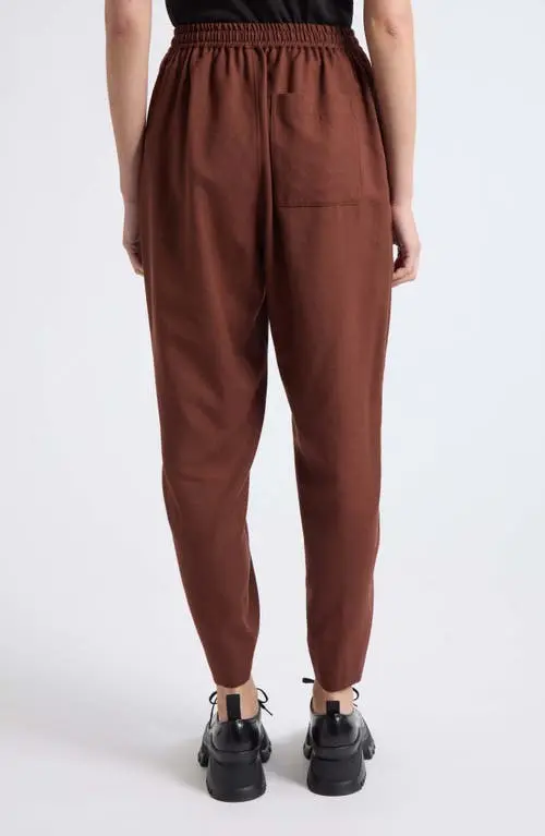 Undercover Ruched Wool Narrow Leg Pants