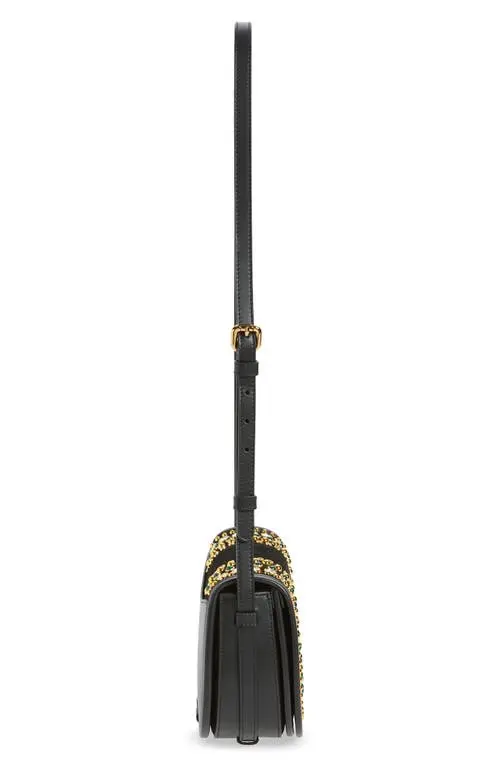 Etro Caccetta Studded Suede Crossbody Bag