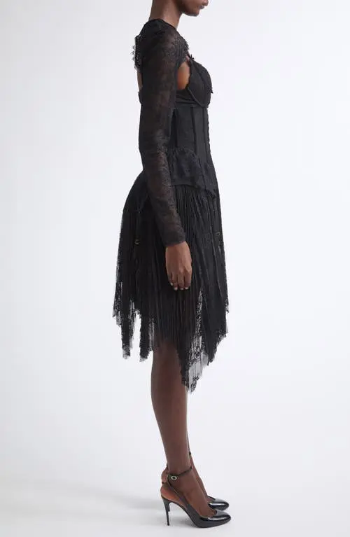 Zimmermann Valiant Lace Lingerie Minidress