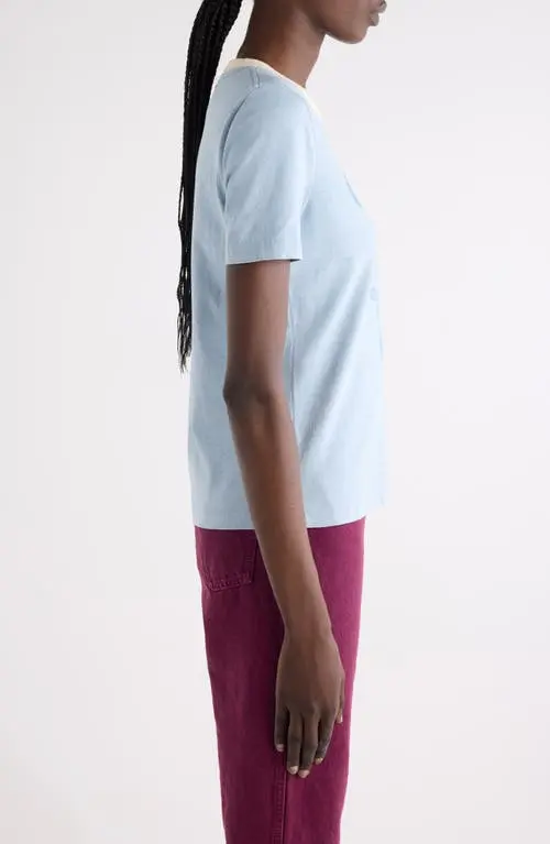 Chloé Forget Me Not Graphic Cotton T-shirt