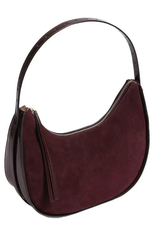 KENNETH COLE Chelsea Medium Leather Hobo - Plum