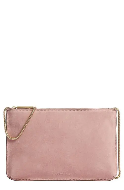 KENNETH COLE Highline Disco Leather Crossbody Bag - Lavendar