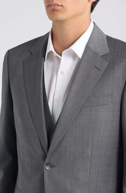 BOSS Huge Three-piece Virgin Wool Suit