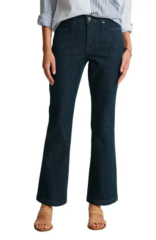 Tommy Bahama Indigo Palms Mid Rise Flare Jeans - Navy