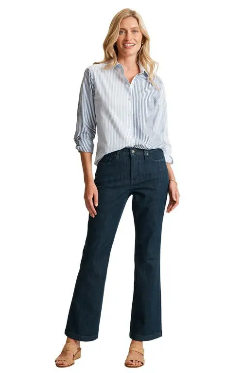 Tommy Bahama Indigo Palms Mid Rise Flare Jeans