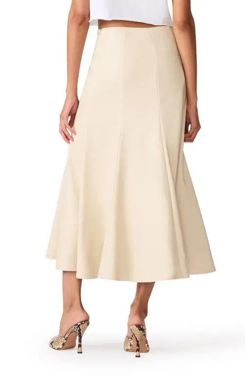 Steve Madden Luciara Faux Leather Midi Skirt