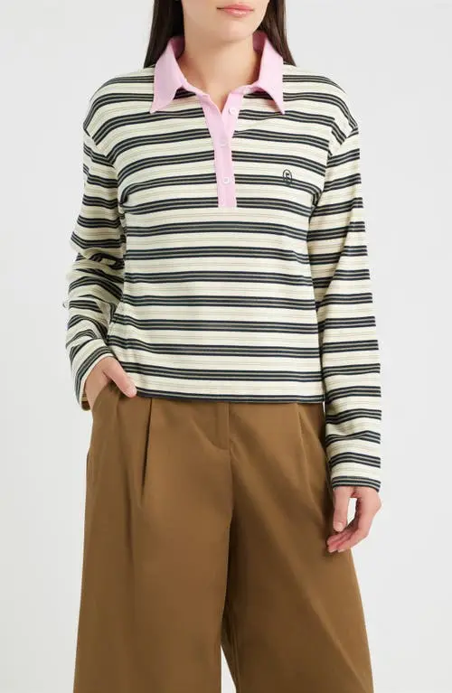 FRNCH Minato Long Sleeve Polo