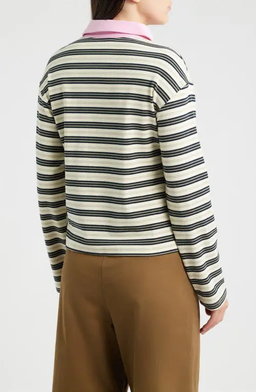 FRNCH Minato Long Sleeve Polo