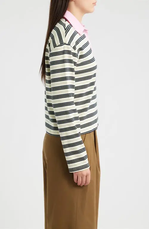 FRNCH Minato Long Sleeve Polo