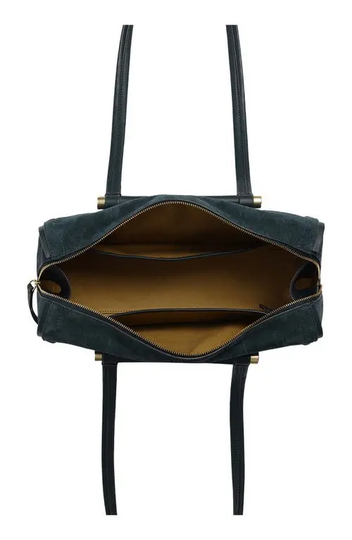 KENNETH COLE Highline Leather Shoulder Bag - Loden