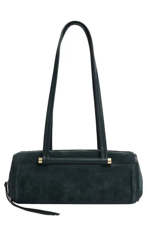 KENNETH COLE Highline Leather Shoulder Bag - Loden