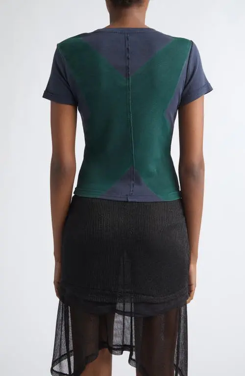Eckhaus Latta Lapped Baby Tee