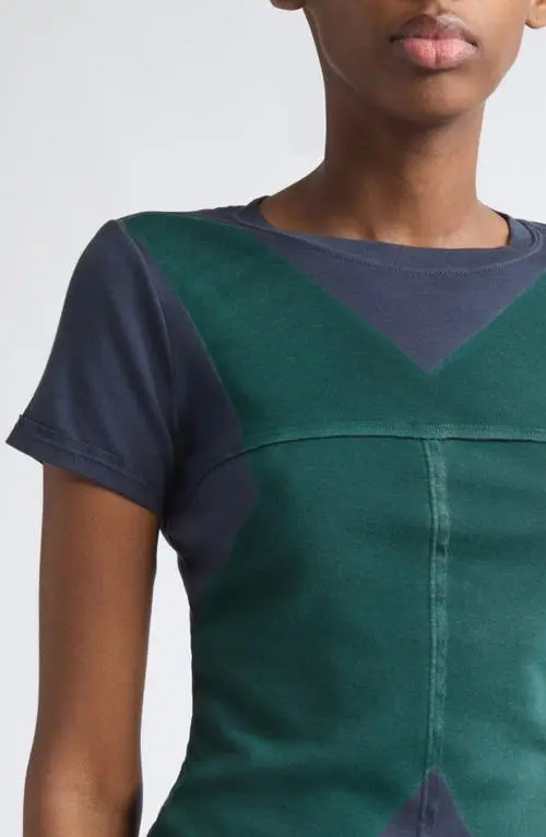 Eckhaus Latta Lapped Baby Tee