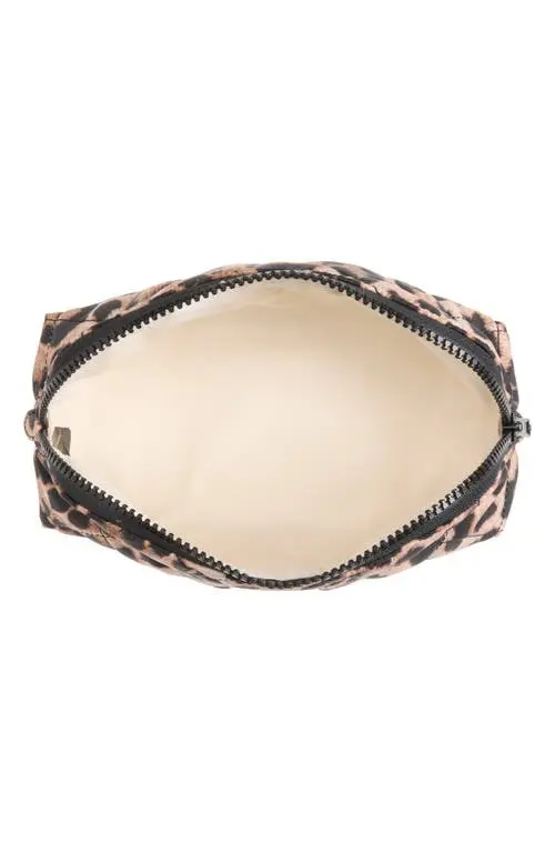 LOEFFLER RANDALL Georgette Leopard Print Cosmetic Pouch
