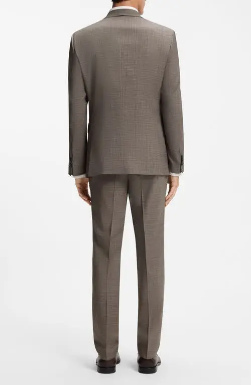 BOSS Huge Stretch Virgin Wool Suit