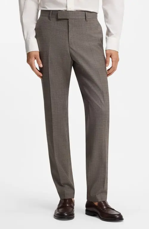 BOSS Huge Stretch Virgin Wool Suit