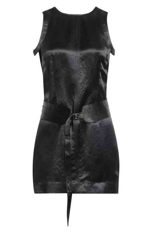 Eckhaus Latta Artemis Satin Minidress