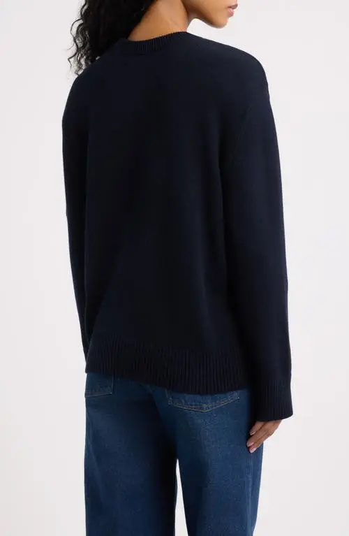 ROWING BLAZERS Terrier Dog Cotton Crewneck Sweater